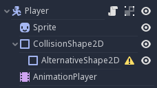 Disabled CollisionShape2D still interacts with one way collision shapes ...