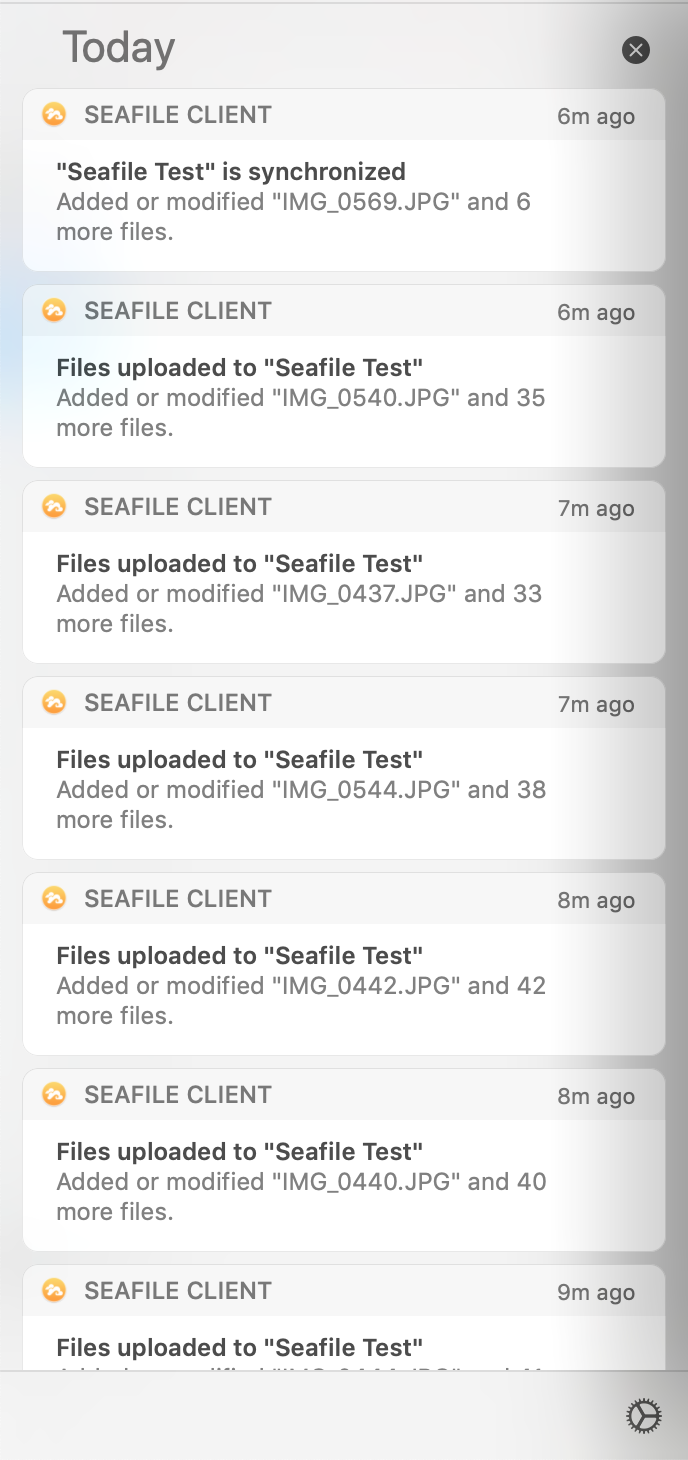 Excessive notifications when syncing a large(ish) folder · Issue #2330 · haiwen/seafile · GitHub