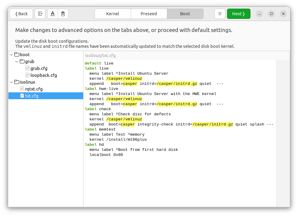 How to update the ISO boot kernel in Ubuntu 18.04 LTS? · Issue #124 · PJ-Singh-001/Cubic · GitHub