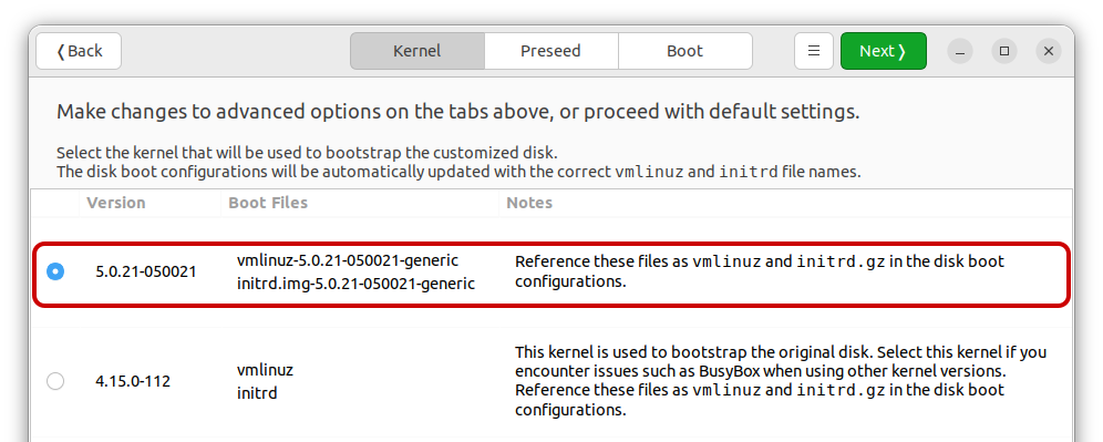 How to update the ISO boot kernel in Ubuntu 18.04 LTS? · Issue #124 · PJ-Singh-001/Cubic · GitHub