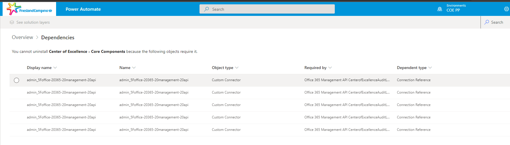 [CoE Starter Kit - QUESTION] unable to uninstall CoE core components · Issue #3782 · microsoft ...