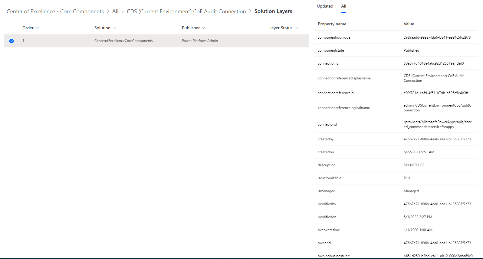 [CoE Starter Kit - QUESTION] unable to uninstall CoE core components ...