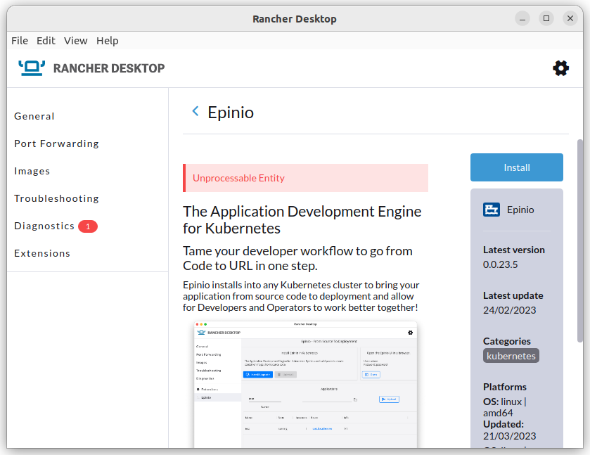 Test case 90 (Install Extensions - UI) fails · Issue #4473 · rancher ...