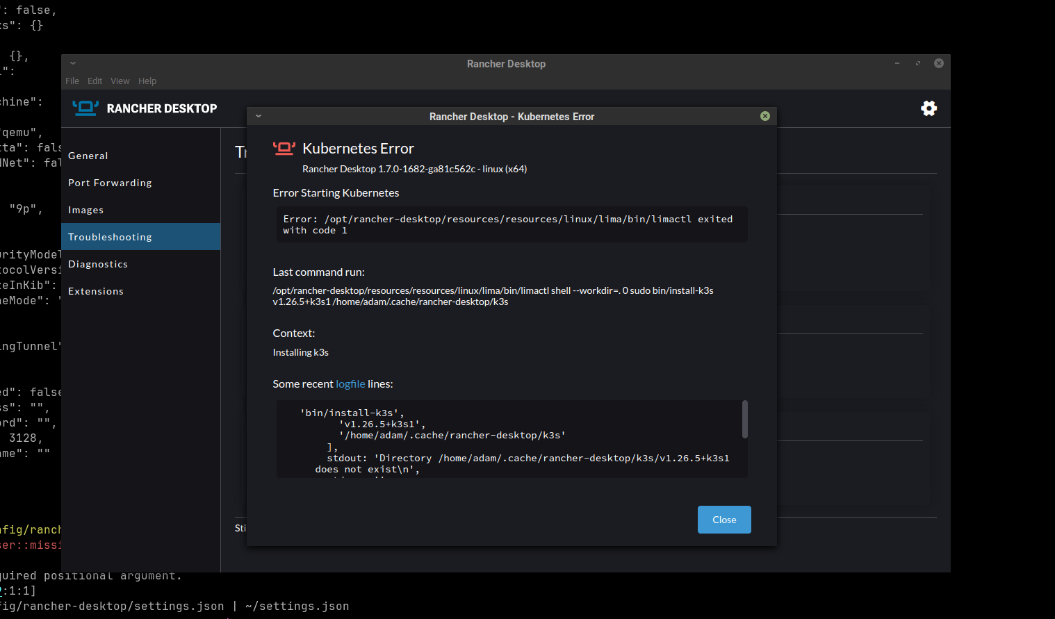 Error when `9p` mount type is selected on openSUSE Leap · Issue #4943 ...