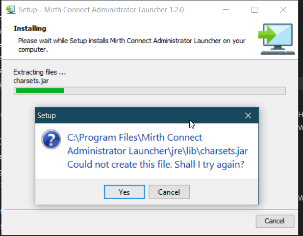 [BUG] Mirth Connect Administrator Launcher fails to install -- charset.jar · Issue #4521 ...