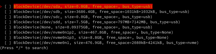 Search breaks multiselect · Issue #39 · IngoMeyer441/simple-term-menu ...
