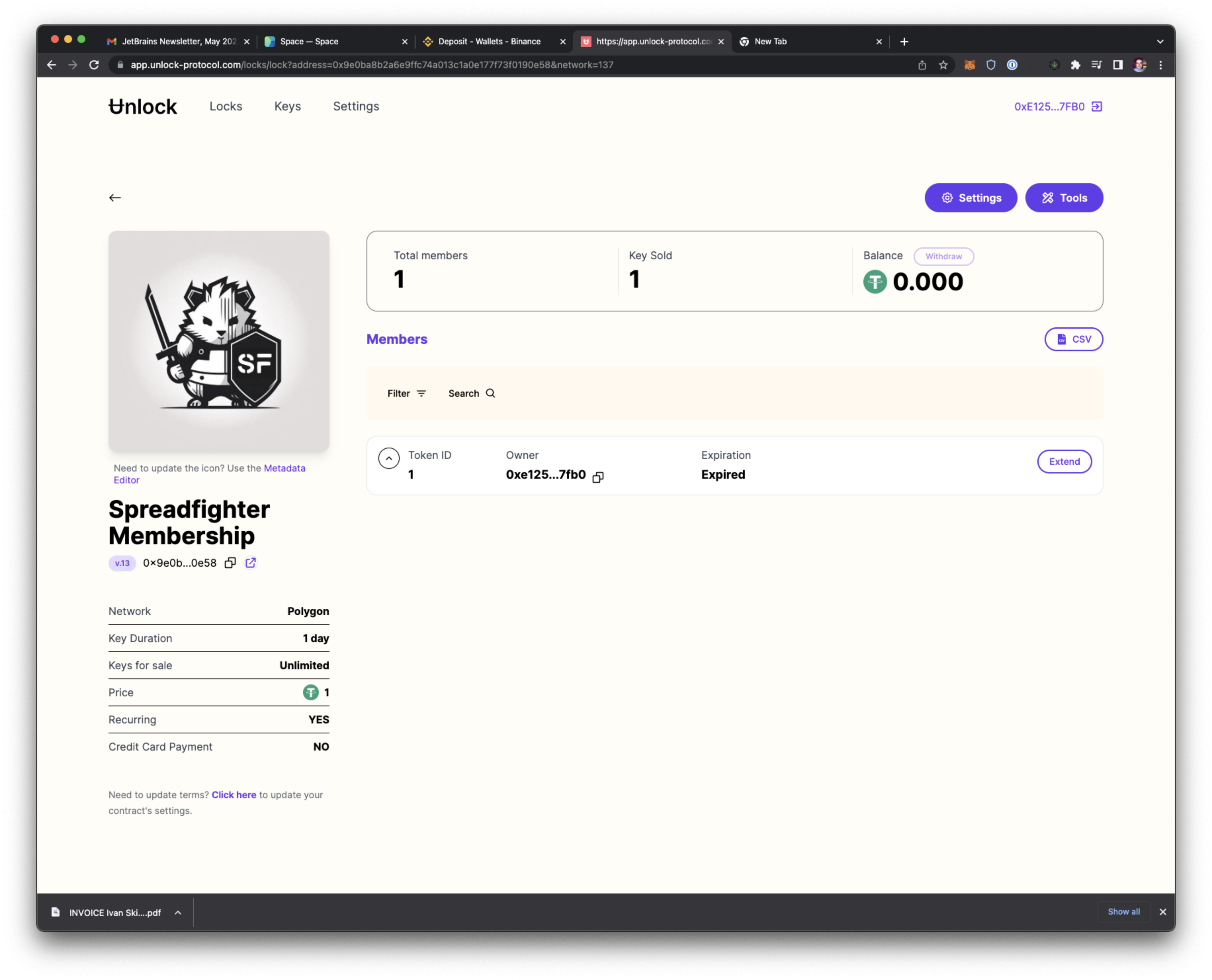 Partial withdrawal does not work · Issue #11860 · unlock-protocol/unlock · GitHub