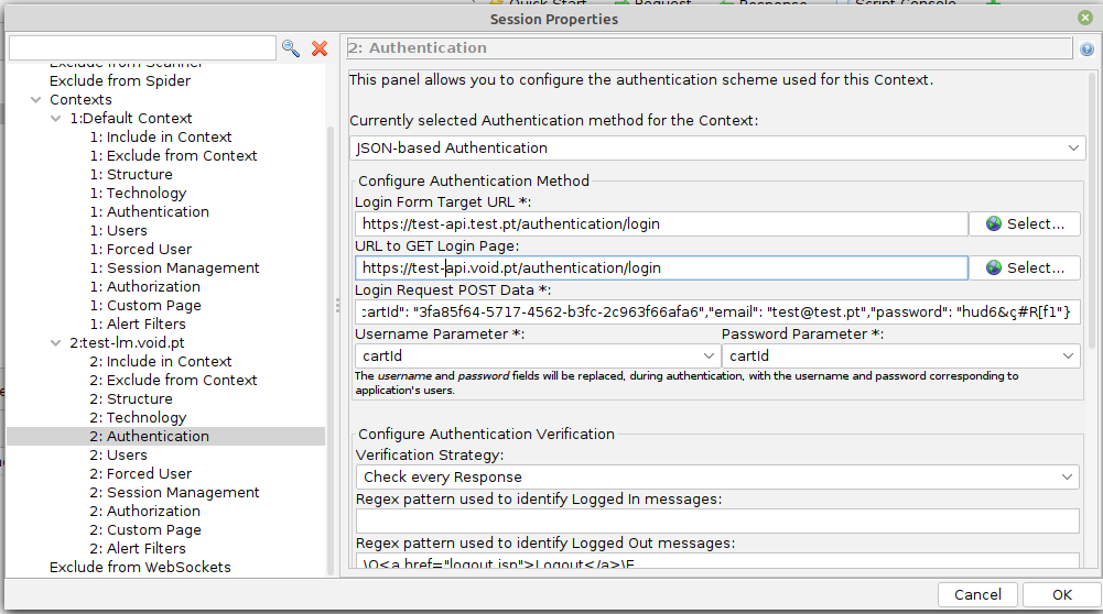 Users: Password codification incorrect with special characters · Issue #6477 · zaproxy/zaproxy ...