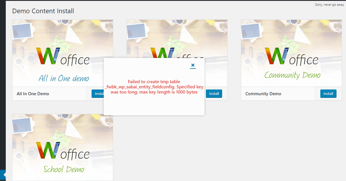 when trying to install demo content getting error · Issue #3491 · ThemeFuse/Unyson · GitHub