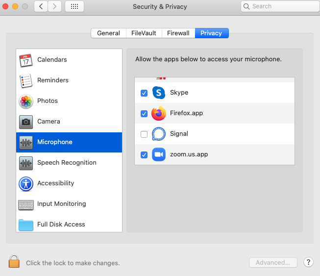 Signal Desktop (macOS) > Microphone not work · Issue #4551 · signalapp/Signal-Desktop · GitHub