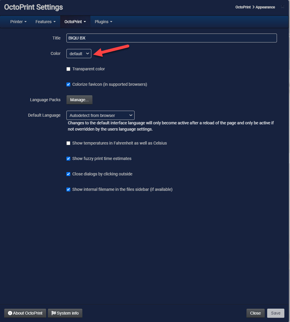 Unable to change favicon · Issue #146 · LazeMSS/OctoPrint-UICustomizer · GitHub