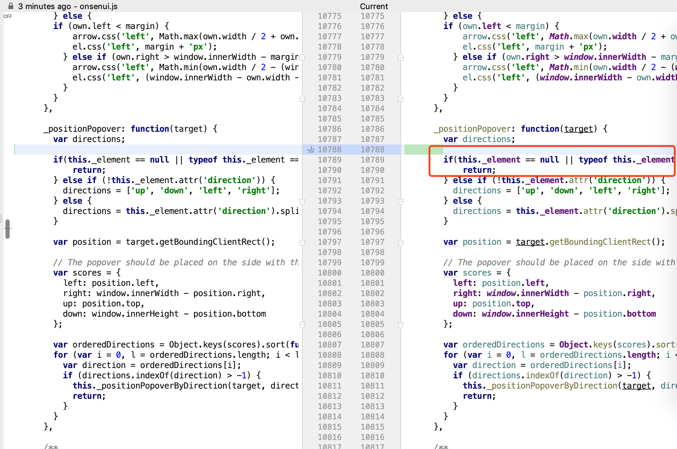 onsenv1.x Popover destroyed error：null is not an object (evaluating 'this._element.attr') :10788 ...