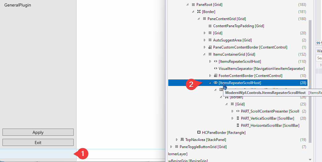 NavigationView had blank section at bottom, FooterMenuItemsSource is not set · Issue #449 ...