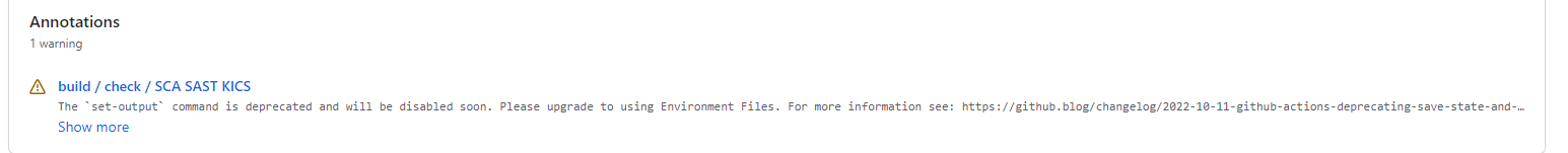 [REQ] Use of deprecated API · Issue #90 · Checkmarx/ast-github-action · GitHub