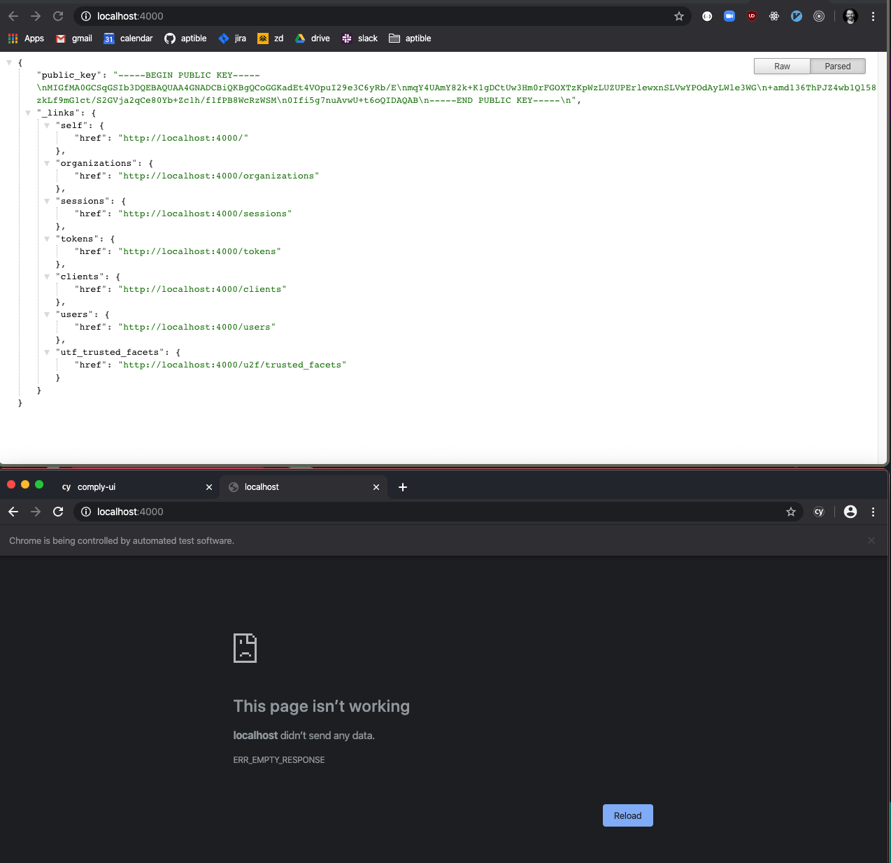 Cannot Make Requests To Localhost On Different Port · Issue 6911 · Cypress Iocypress · Github 