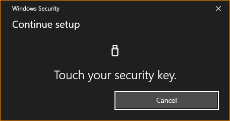 WebAuthn flow throws error when attempting to register Yubikey · Issue ...