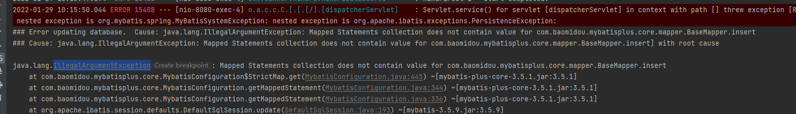 调用service.save()方法正常的，为啥在调用saveBatch()方法时会出现映射不到的问题 · Issue #4285 · baomidou/mybatis-plus · GitHub