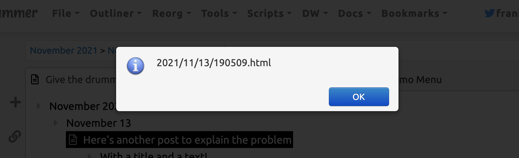 Still A Timezone Problem · Issue 112 · Scripting Drummersupport · Github