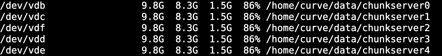 failed to start curve-chunkserver · Issue #1688 · opencurve/curve · GitHub