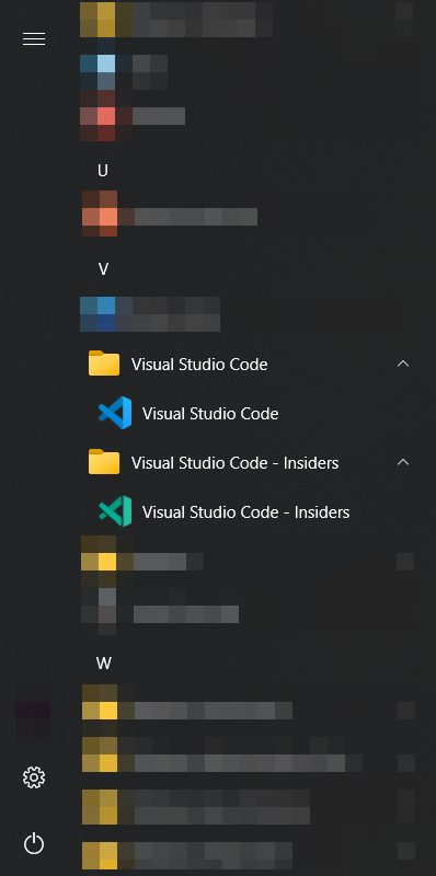 In Start Menu, don't add app shortcut to folder · Issue #129409 ...