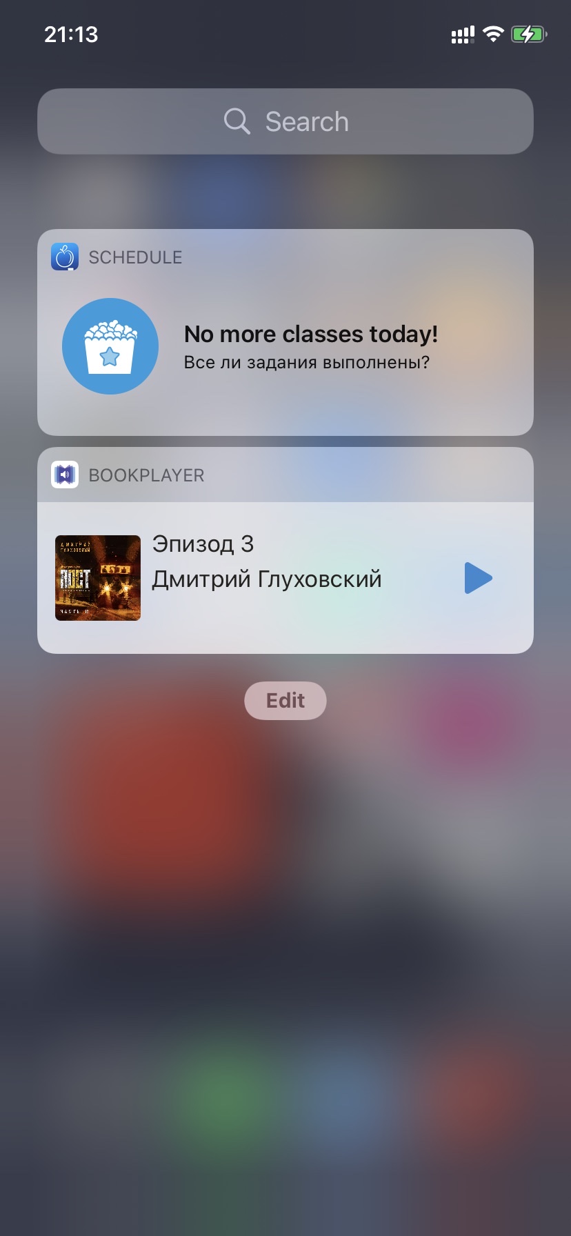 Bug: Old widgets don't change their background to match system theme ...