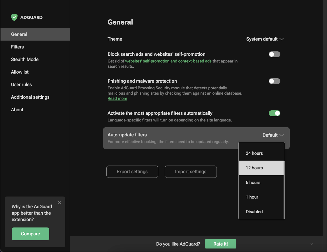 `:hover` elements should be less bright (contrast) in dark mode · Issue #2137 · AdguardTeam ...