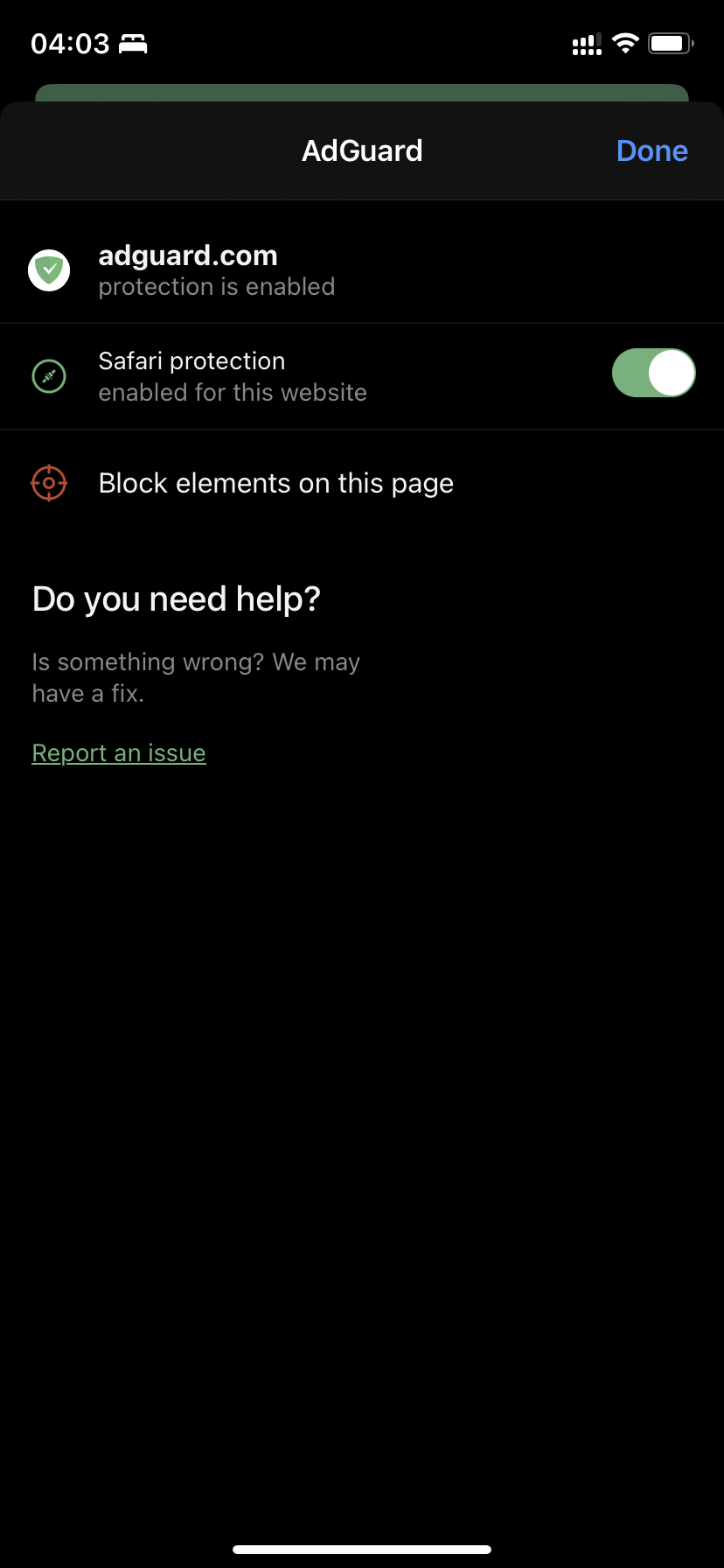 `Report an issue` button in Web Extension is hidden and made as link ...