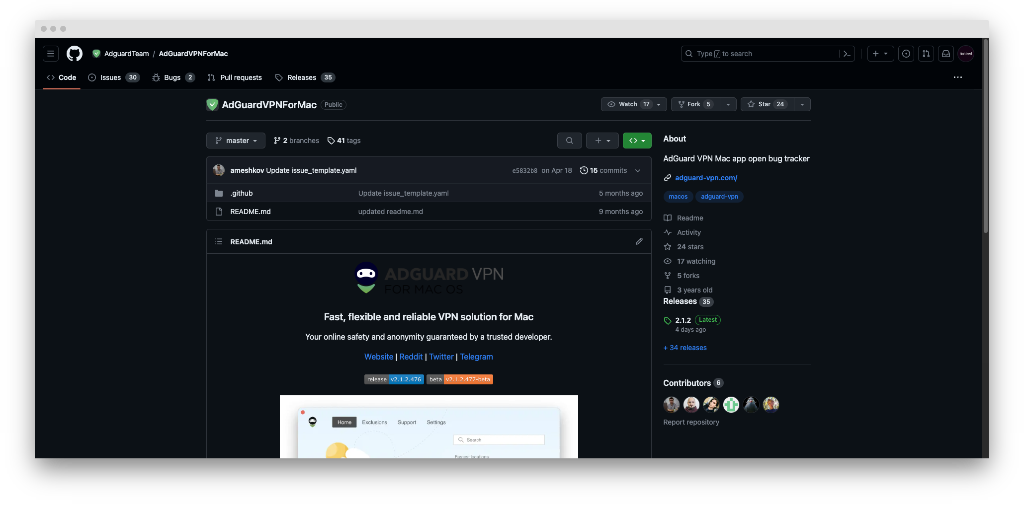 In `README`, logo is hard to see when using dark theme in GitHub · Issue #249 · AdguardTeam ...