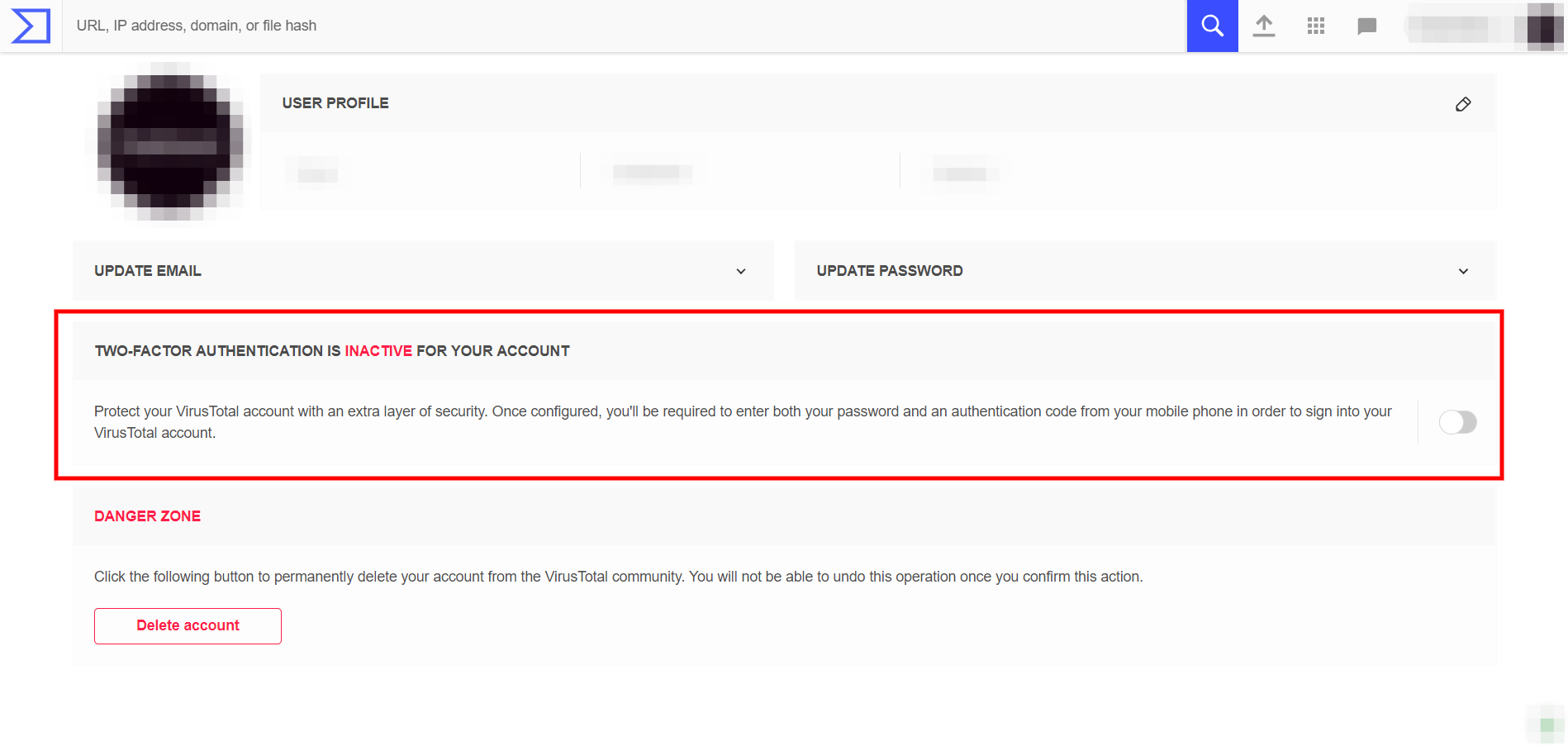 Add virustotal.com · Issue #3784 · 2factorauth/twofactorauth · GitHub