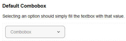 listbox-button: match border & background color with other components like combobox or textbox ...