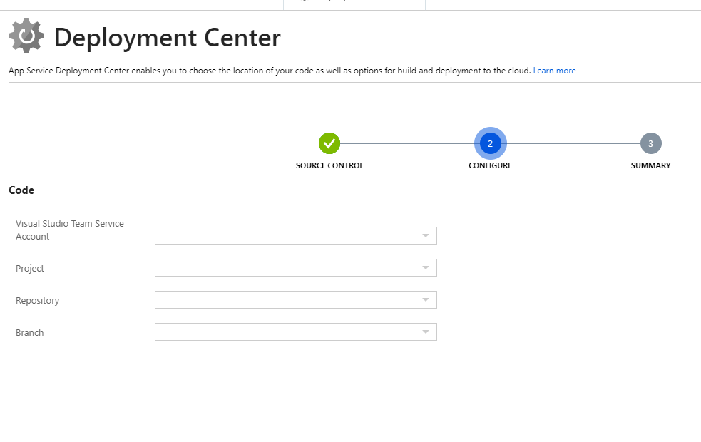 Deployment Center Doesn't Find Associated VSTS Account · Issue #3673 · Azure/azure-functions ...