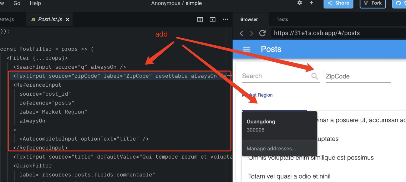 Chrome address suggestions appears on top of options in `AutocompleteInput` · Issue #3533 ...