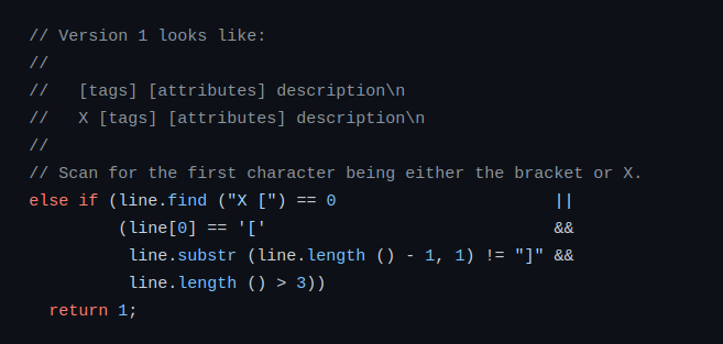 Taskwarrior / Taskserver file formats: Taskwarrior no longer supports file format 1 · Issue ...