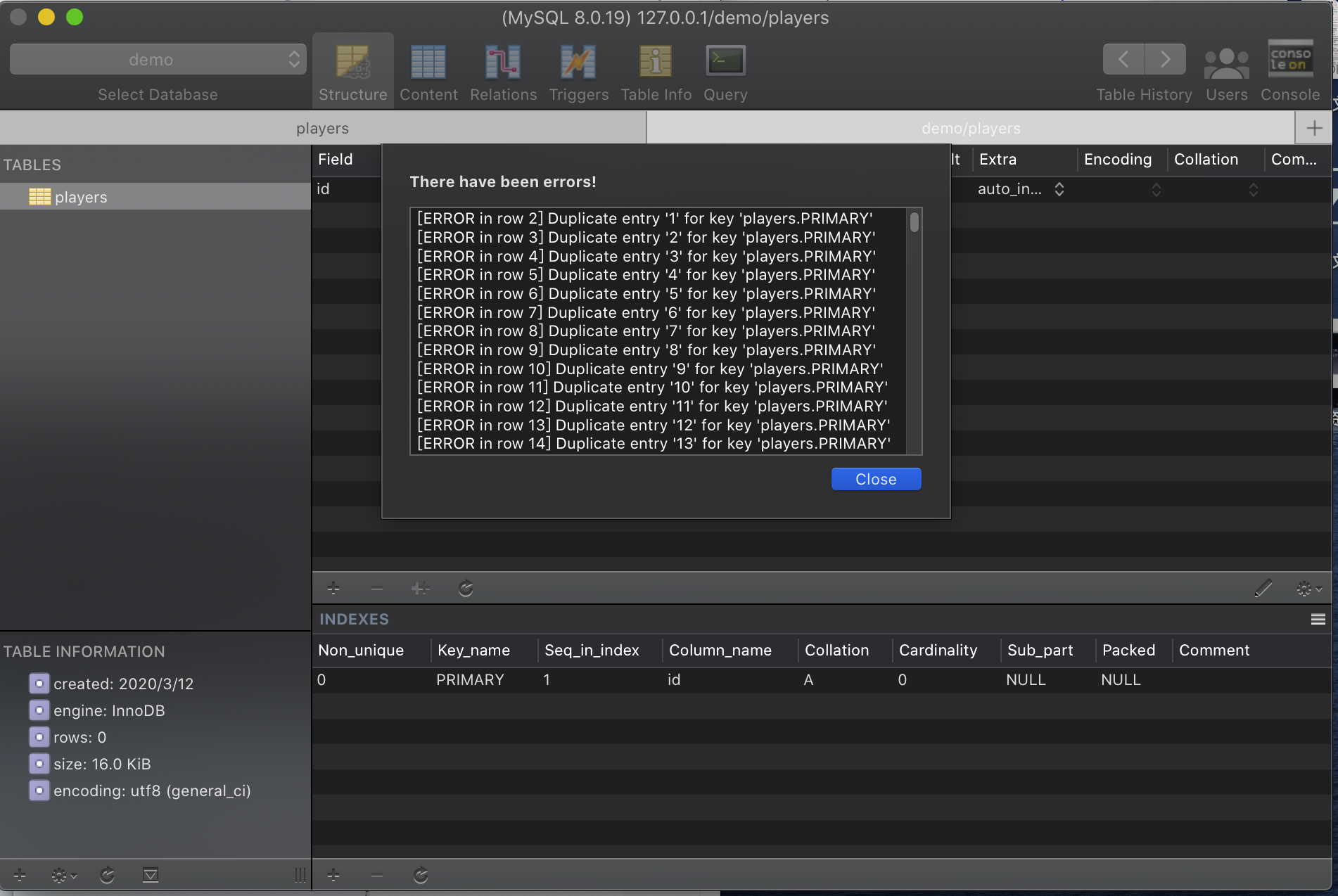 Mac OS 下 MySQL Workbench 怎么导入数据到数据库？ · Issue #1212 · neolee/pilot · GitHub