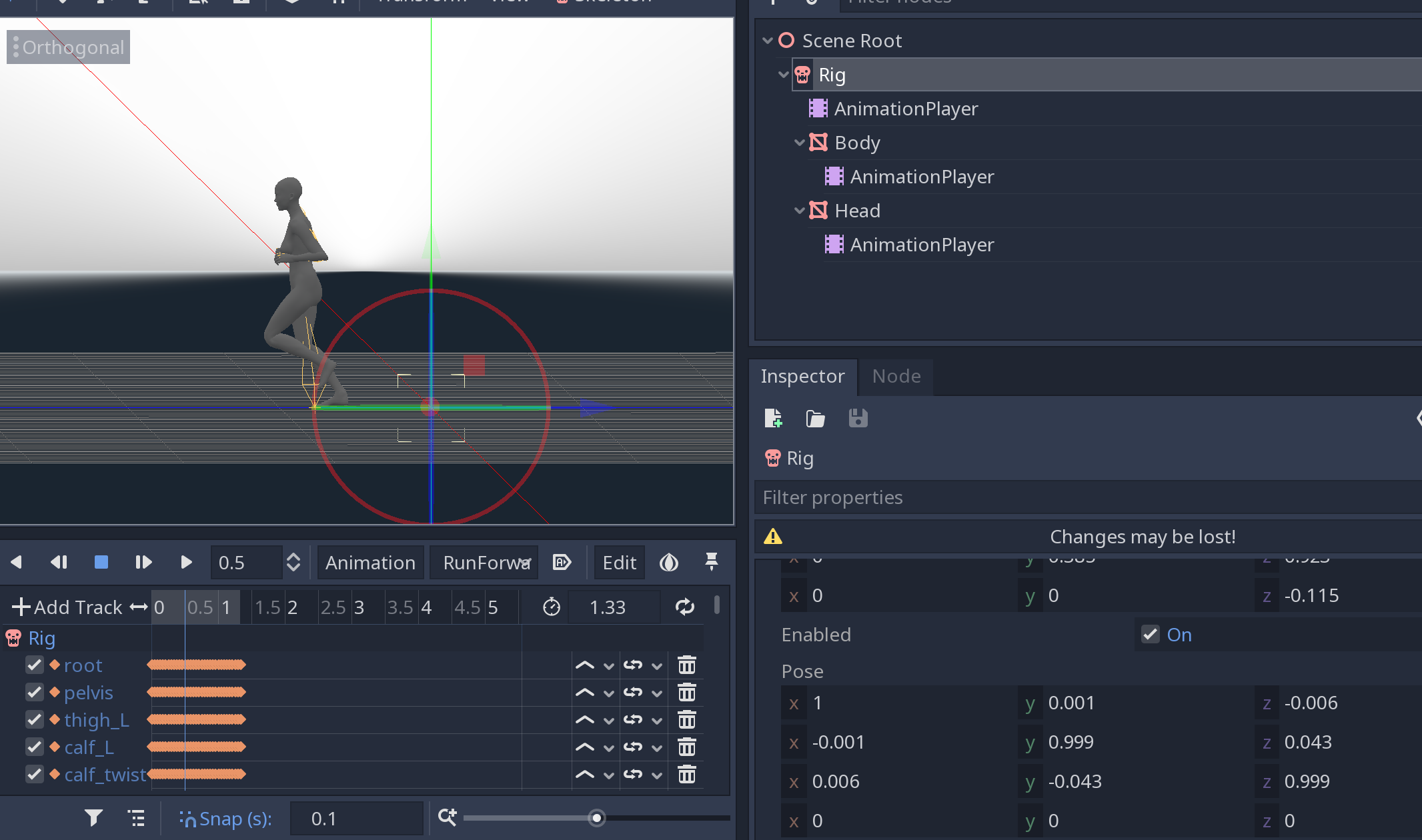 Different bone transform between Blender and Godot · Issue #145 · godotengine/godot-blender ...