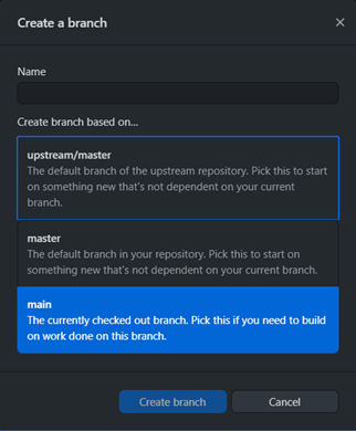 Branch : based on · Issue #12312 · desktop/desktop · GitHub