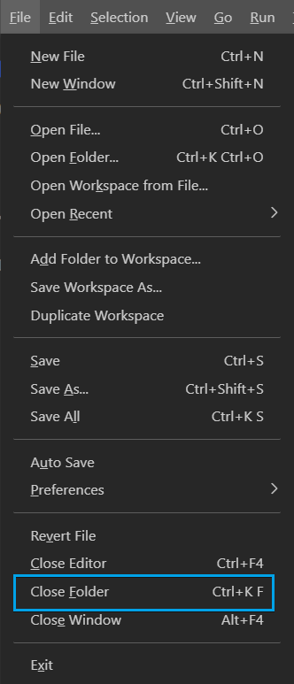 close folder from explorer sidebar · Issue #136669 · microsoft/vscode ...
