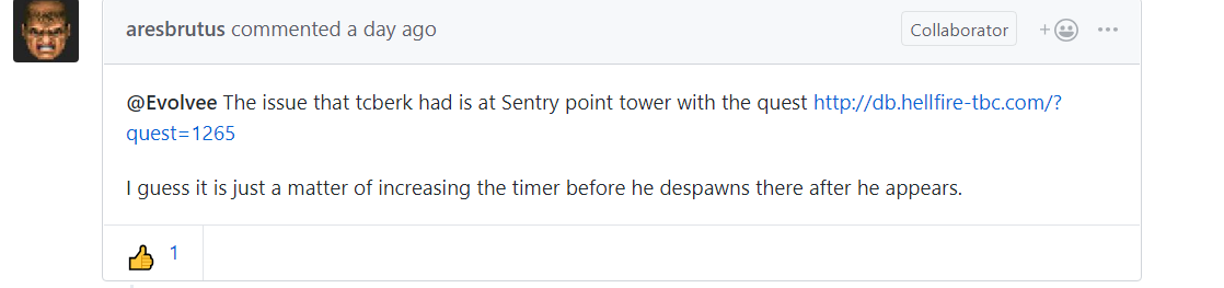 [Quest] "The Missing Diplomat" Part 16-17. · Issue #986 · Atlantiss/NetherwingBugtracker · GitHub