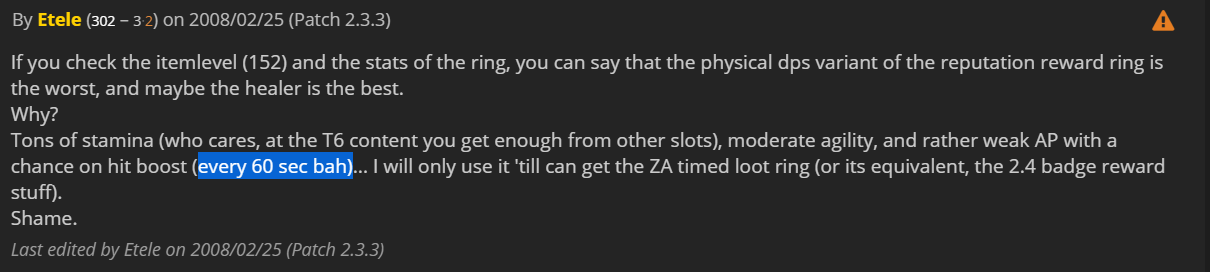 [Item] Scale of the Sands Exalted Reputation Rings have the wrong ICD ...