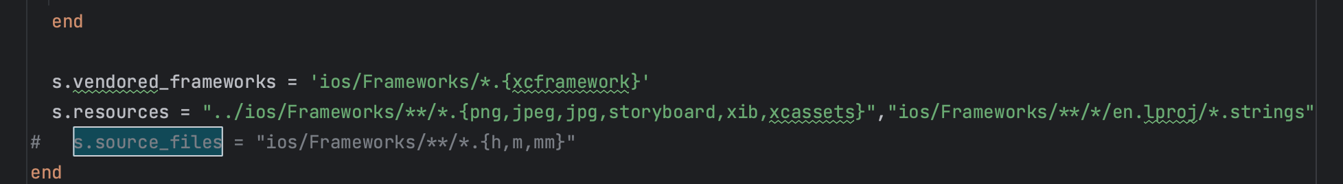 When packaging 3rd-party xcframeworks as separate React Native Library, Embedded Framework is ...