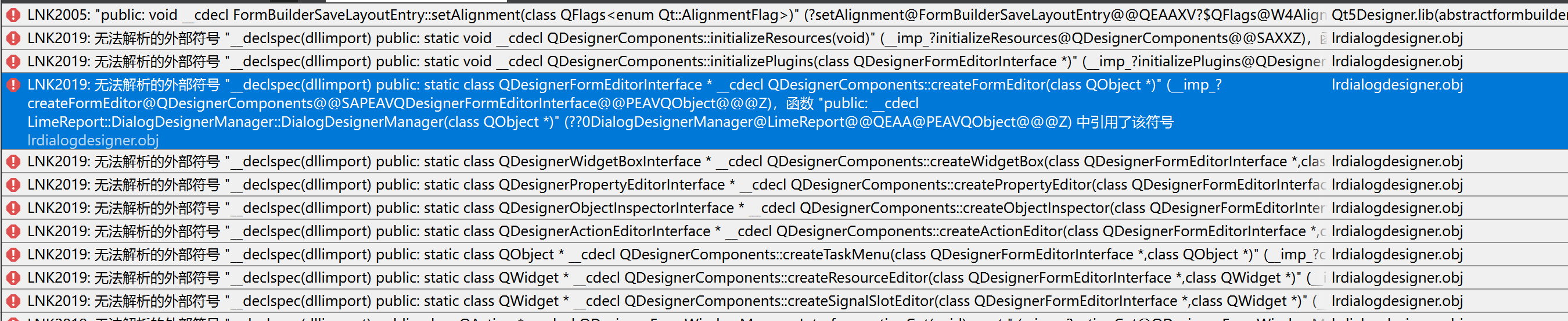 static build problem · Issue #393 · fralx/LimeReport · GitHub