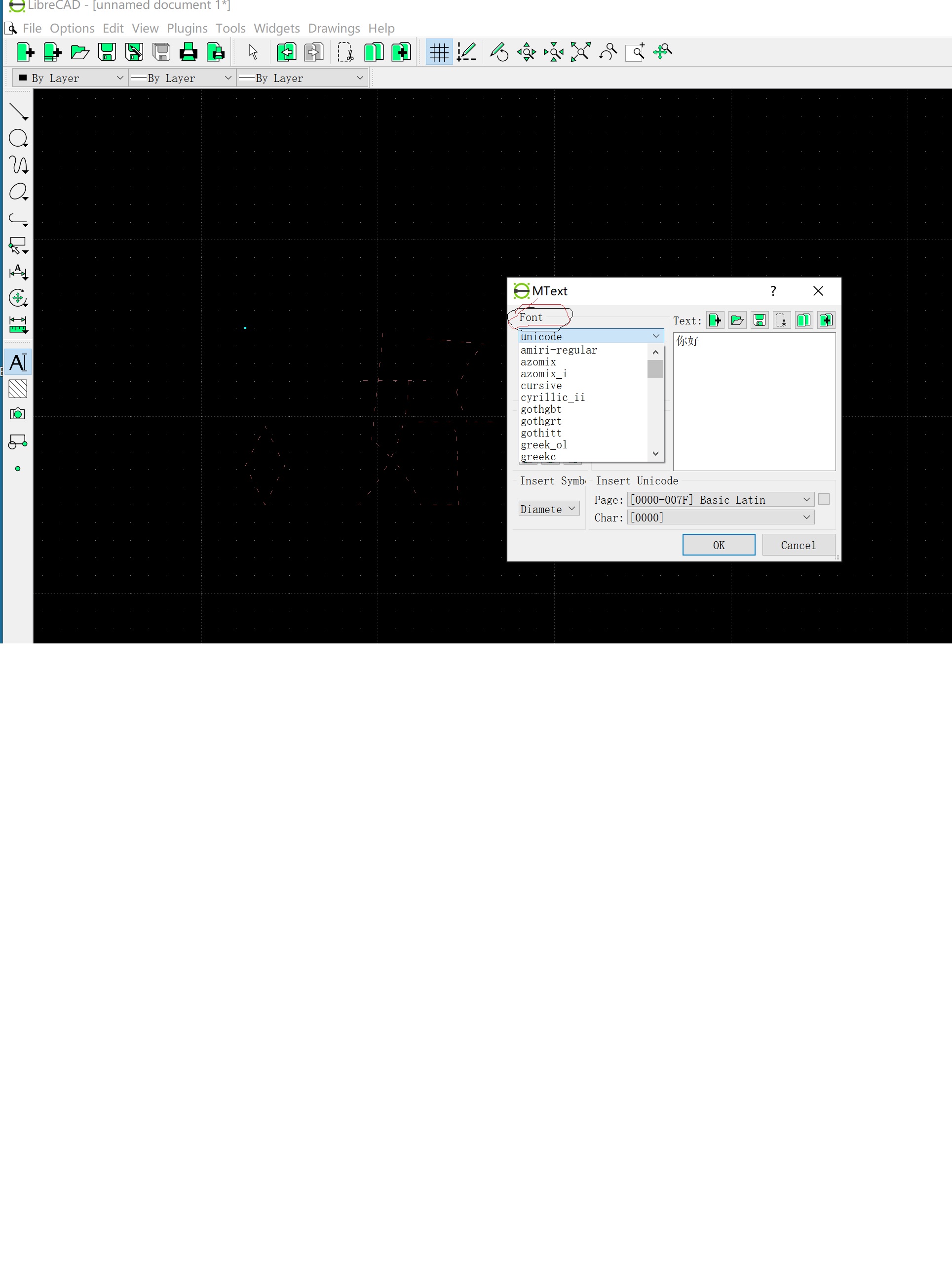 cant't support windows system fonts for MText · Issue #1241 · LibreCAD/LibreCAD · GitHub