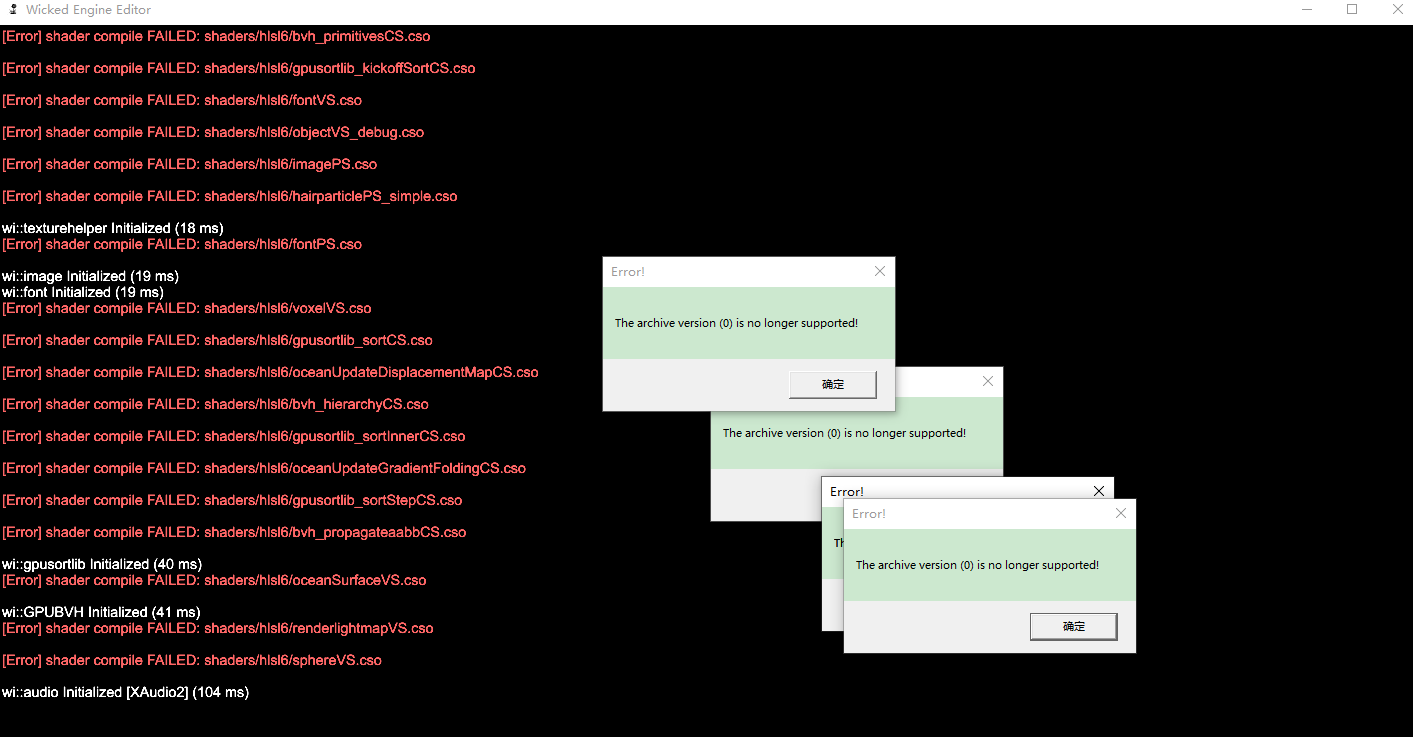 Bugs? · Issue #450 · turanszkij/WickedEngine · GitHub