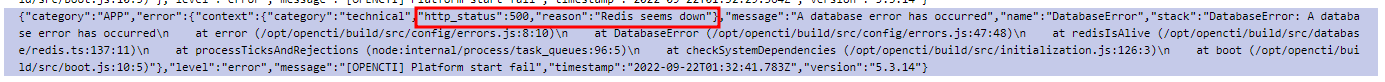 After upgrade worker, platform to 5.3.14, error is occured. [Redis seems down -> ElasticSearch ...