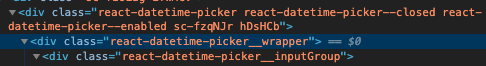 Using React-DateTime-Picker with styled-components · Issue #122 · wojtekmaj/react-datetime ...