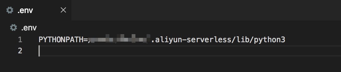 如何在VSCode中获取Python的代码提示 · Issue #420 · alibaba/funcraft · GitHub