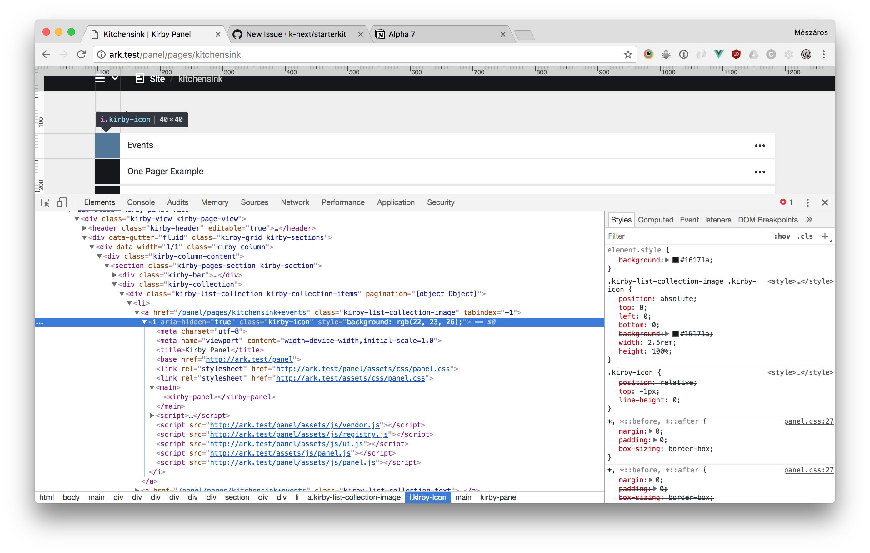 [Panel] Emoji page icons not working · Issue #325 · getkirby/kirby · GitHub