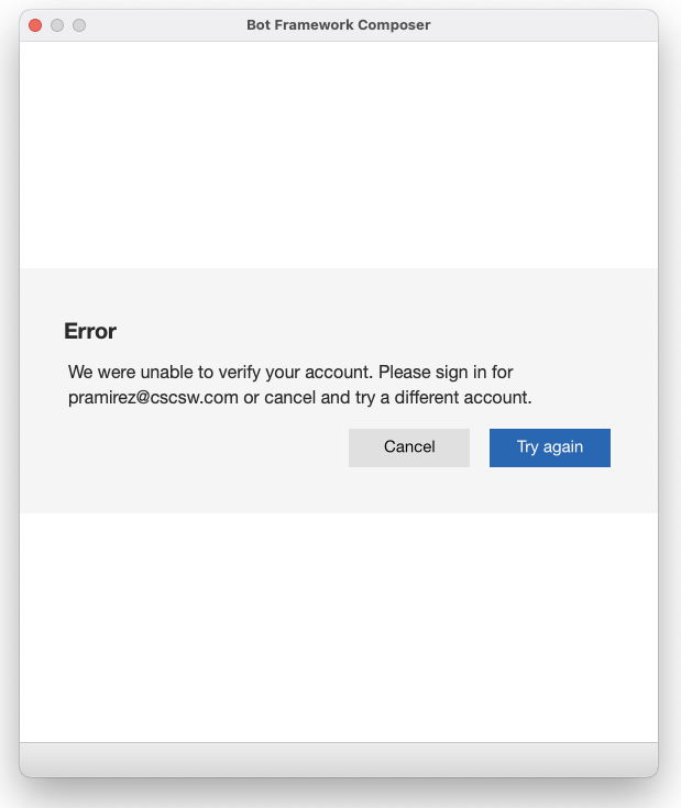 Authentication Error When Deploy · Issue 5784 · Microsoftbotframework 6388