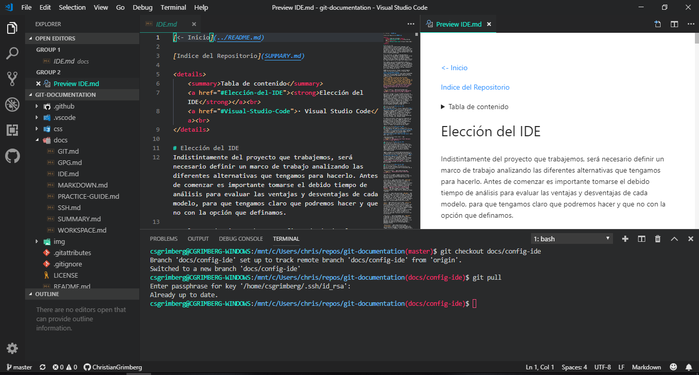 Almacenar credenciales cifradas de la conexión SSH y las firmas GPG en bash hacia GitHub · Issue ...