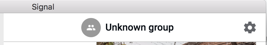 Group chat created on mobile shows up as "Unknown Group" on desktop ...